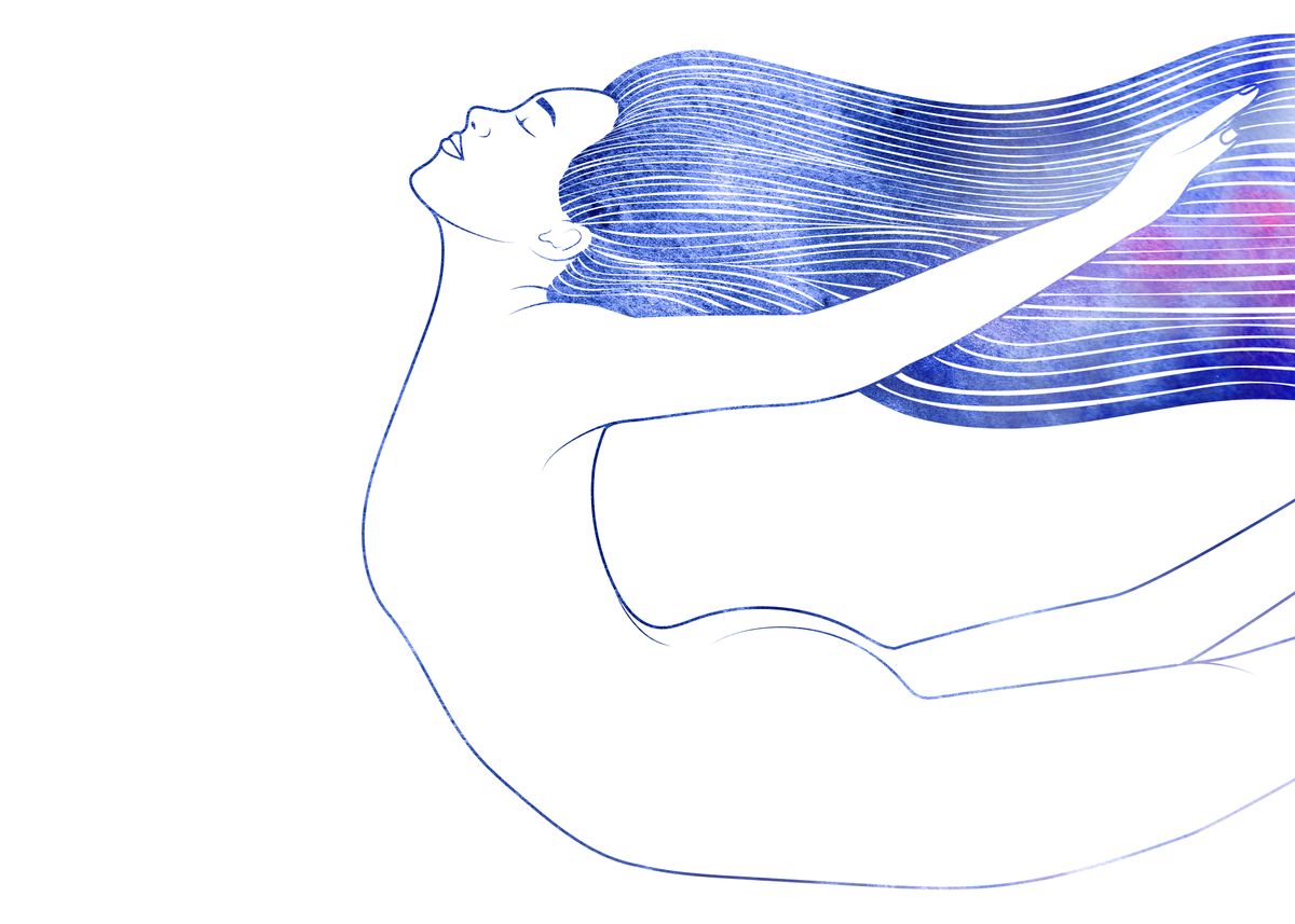 'Nereid C' Poster by Stevyn Llewellyn | Displate