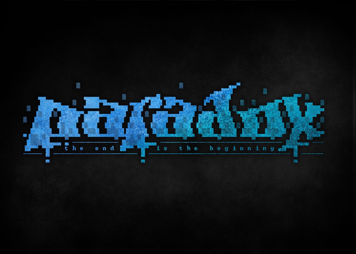 'PARADOX PDX Logo Warez Scene' Poster, picture, metal print, paint by ...