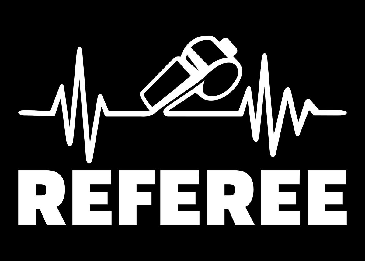 'Referee' Poster by Designzz | Displate