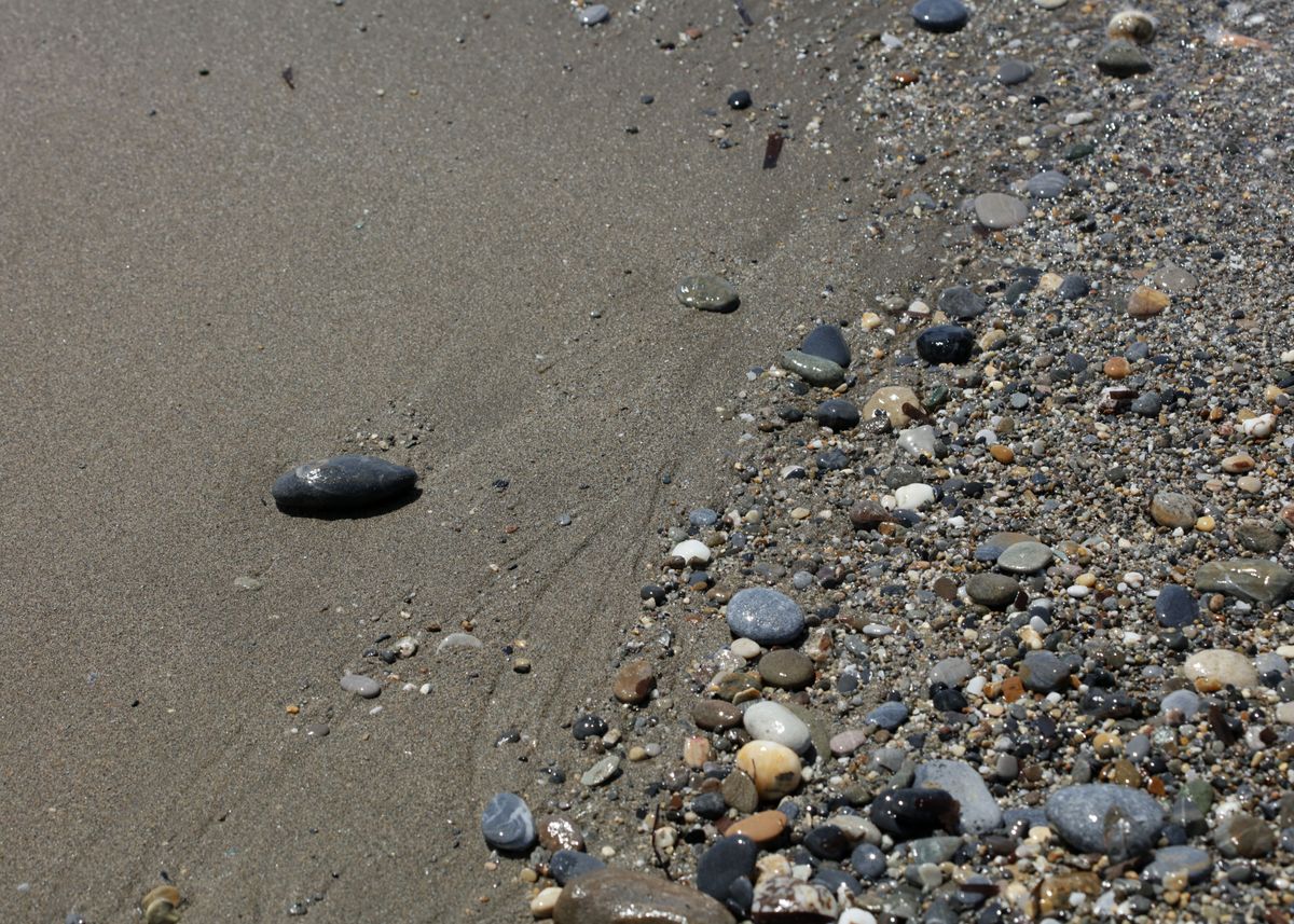 'Sea beach ground Crete' Poster, picture, metal print, paint by ...
