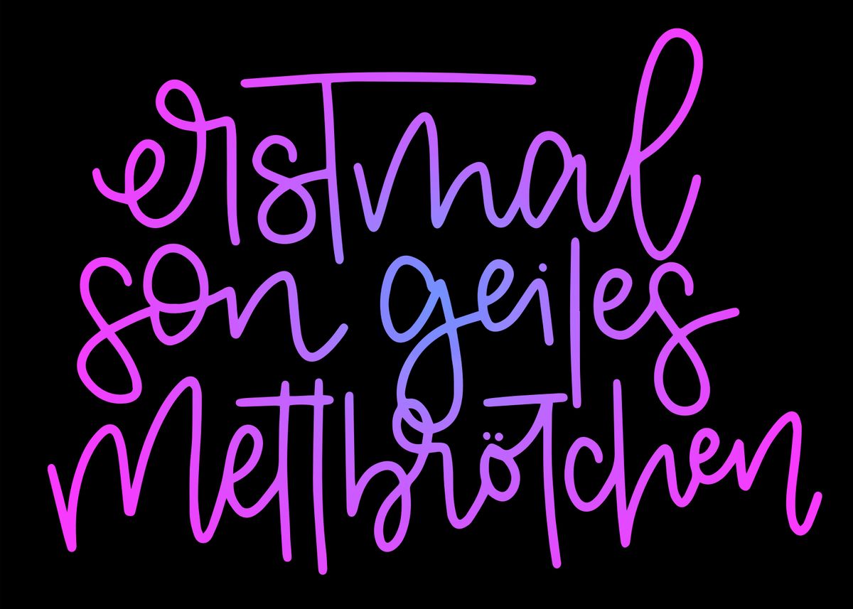 'Gemischtes Hack' Poster by RAWWR | Displate