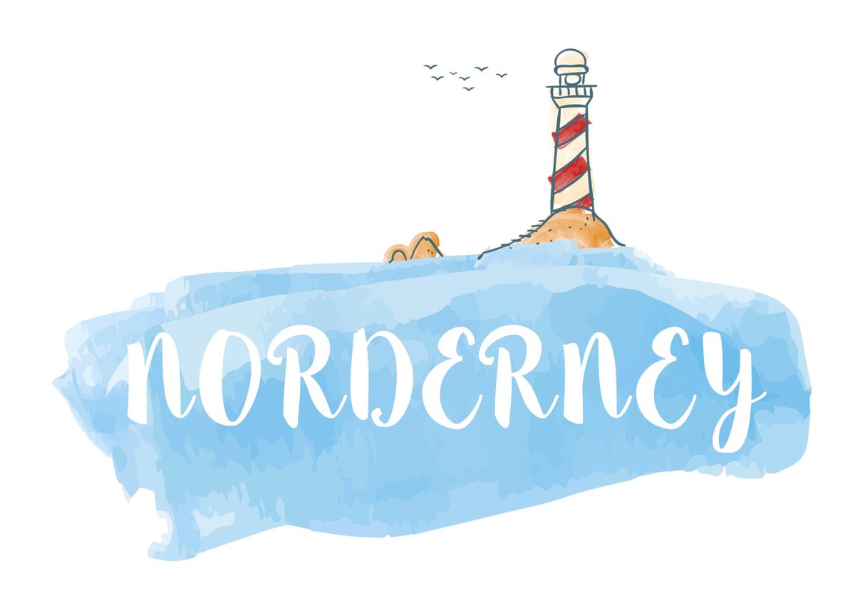 'Norderney Nordsee Motiv' Poster by dvdesign | Displate