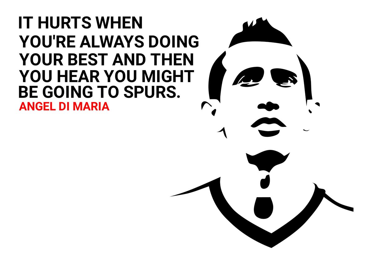 'Angel Di Maria' Poster, picture, metal print, paint by Muhammad Ardian ...