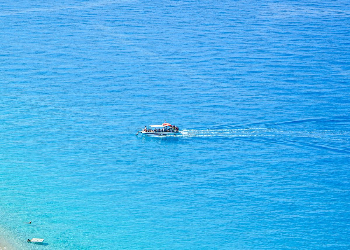 'Blue nostalgia' Poster, picture, metal print, paint by Sami Shehadeh ...