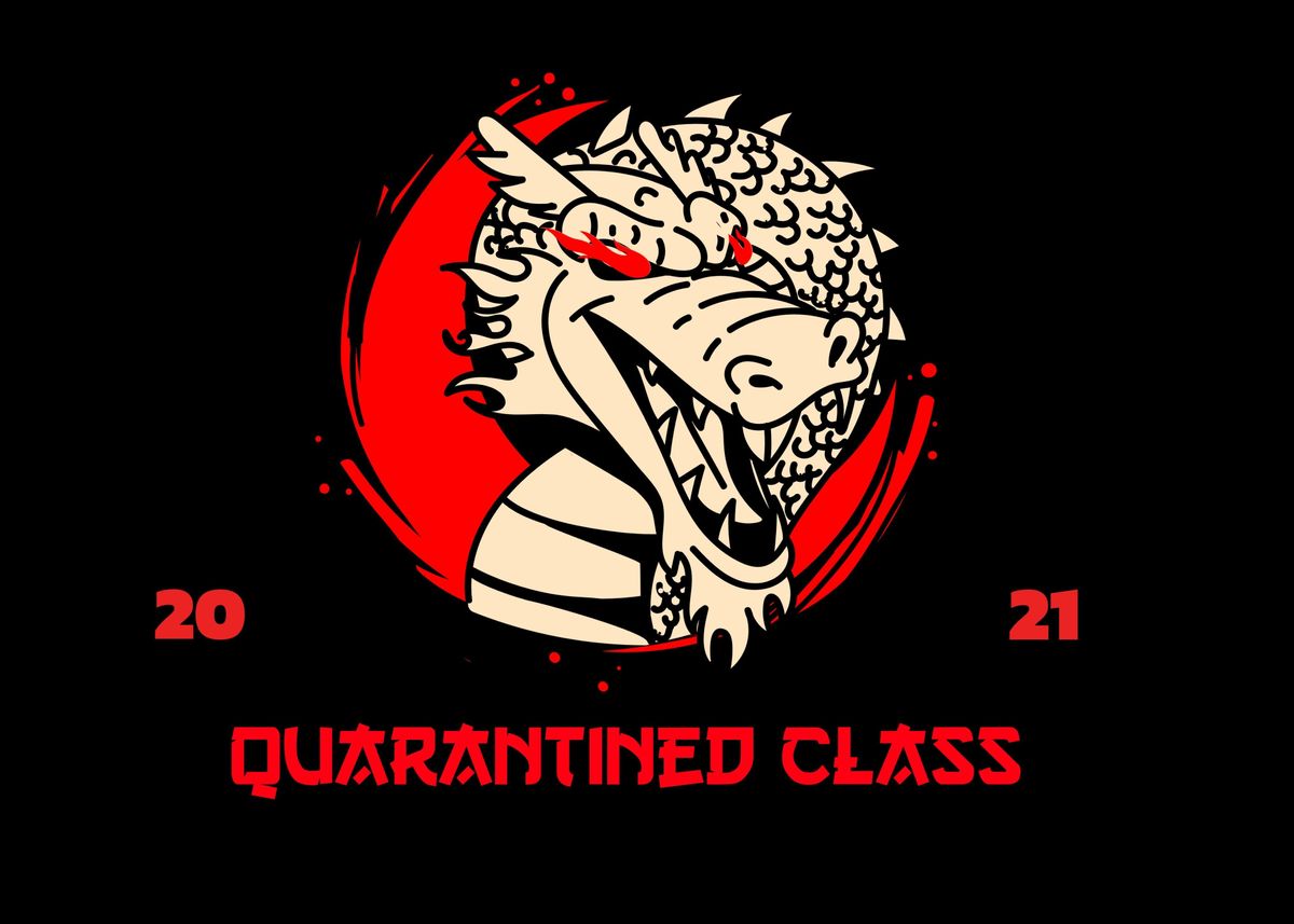 '2021 Qurantined Class' Poster by Family Cutey | Displate