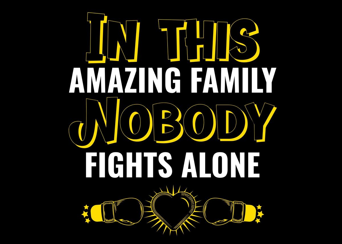 'Awareness Yellow ' Poster, picture, metal print, paint by Family Cutey ...