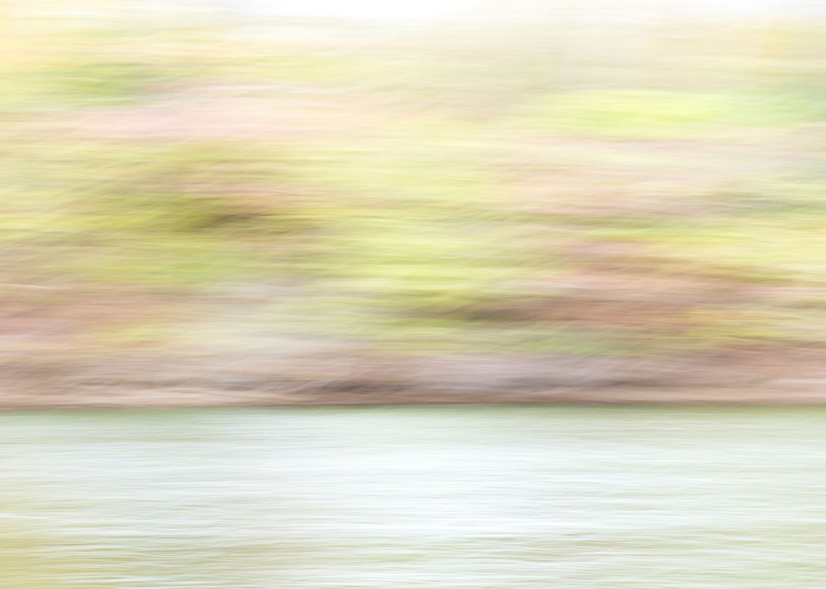 'Abstract water landscape' Poster by Katie Flenker | Displate