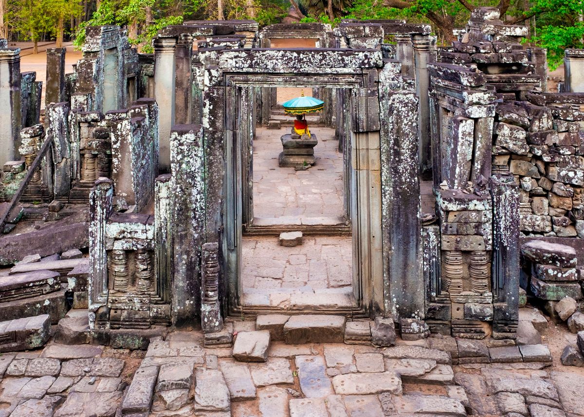 'Bayon' Poster, picture, metal print, paint by Fabrizio Troiani | Displate