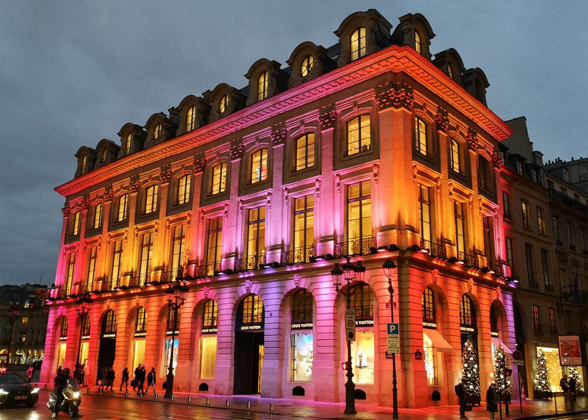 'Lights in Paris' Poster, picture, metal print, paint by Aude Bernachon ...