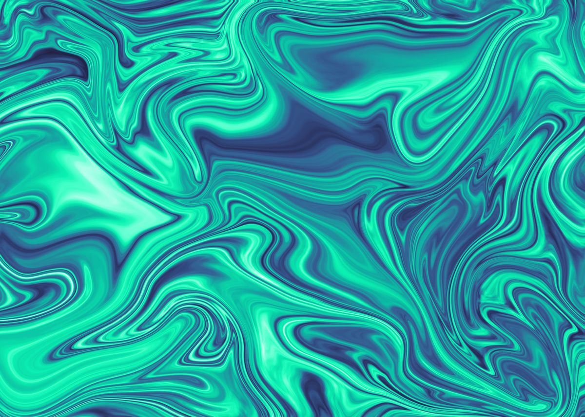 'Liquid V46' Poster, picture, metal print, paint by artisticdesign 1903 ...