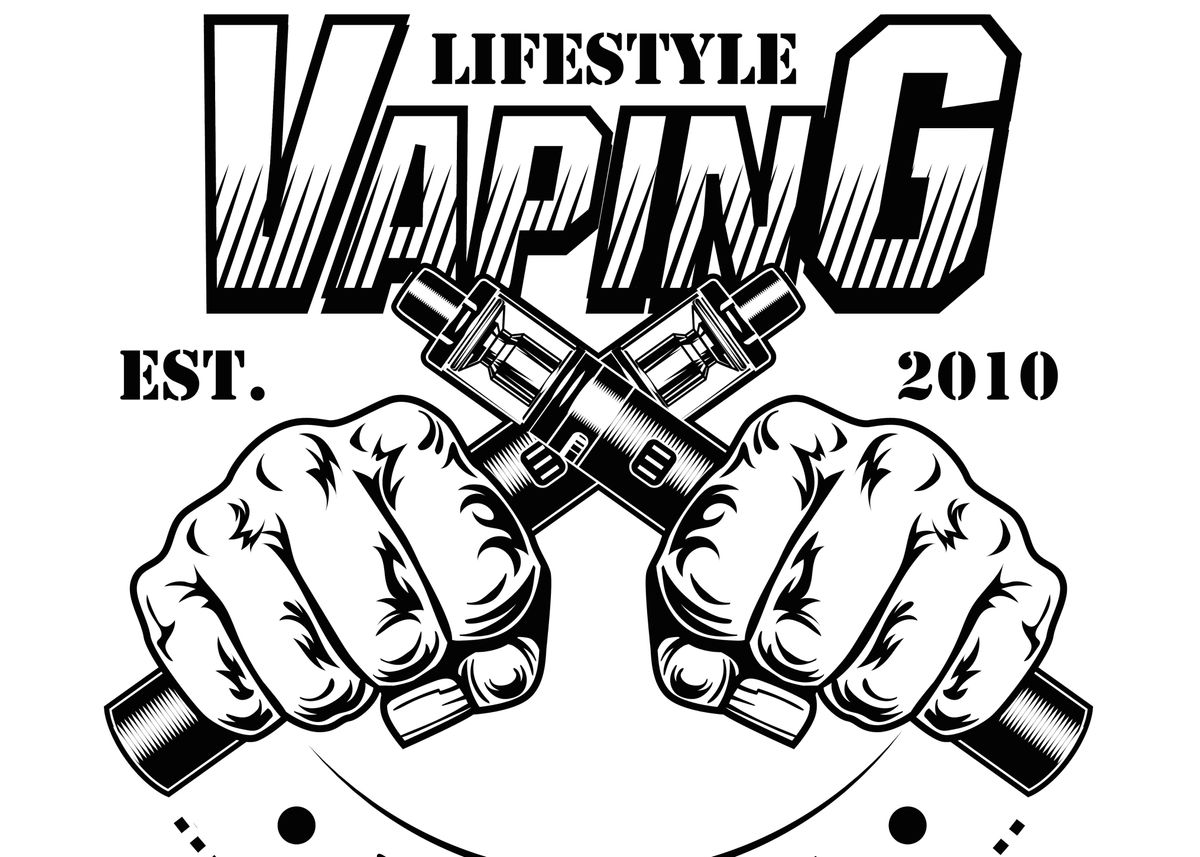 'Vaping' Poster, picture, metal print, paint by Motivation ManiaC ...