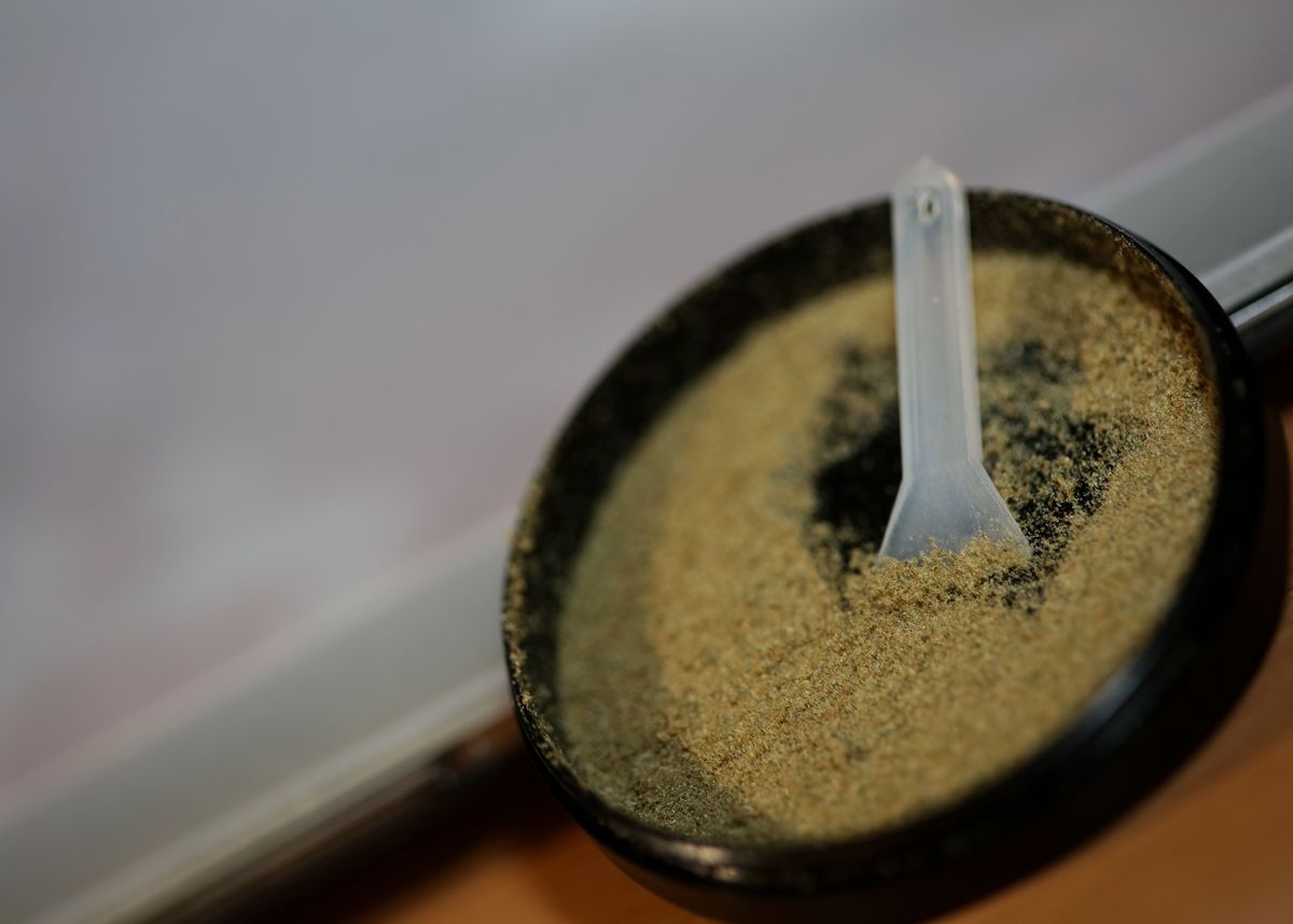 'Cannabis THC background' Poster by BakalaeroZz Photography | Displate