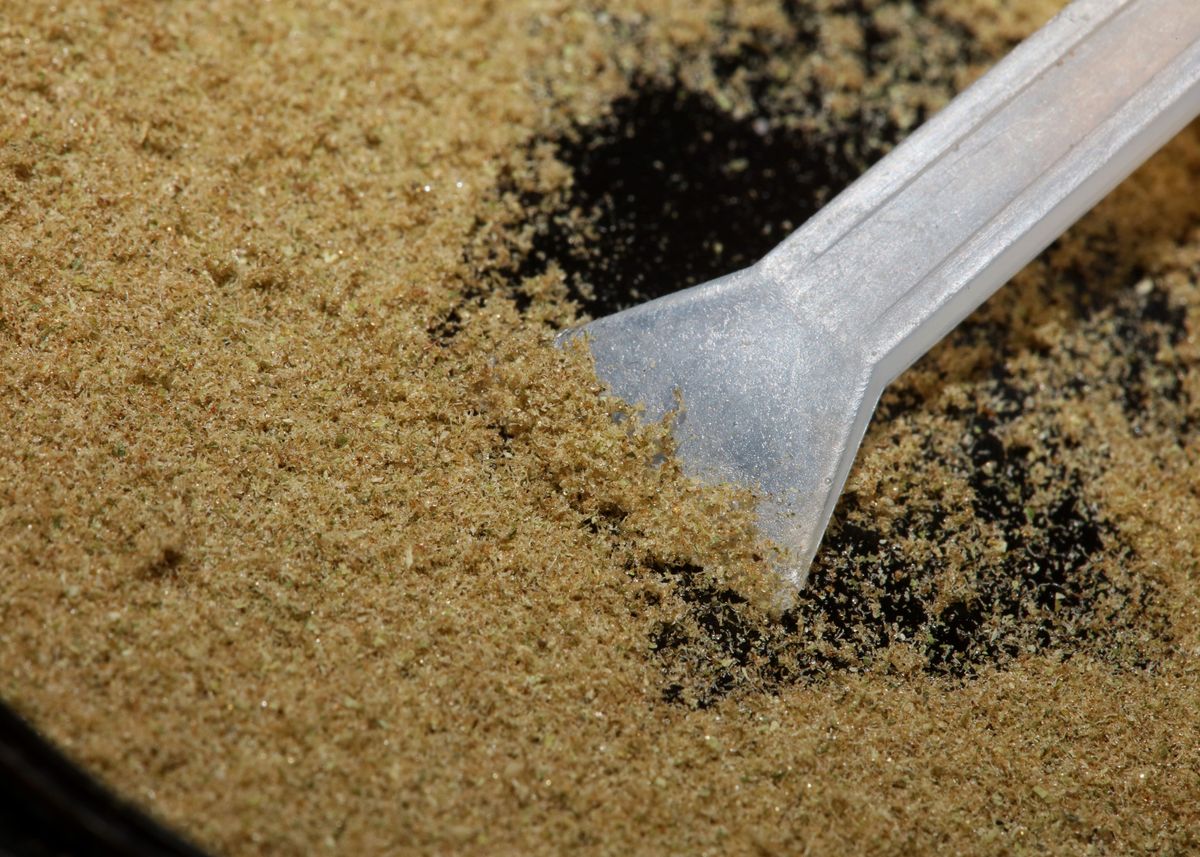 'Cannabis THC background' Poster, picture, metal print, paint by ...