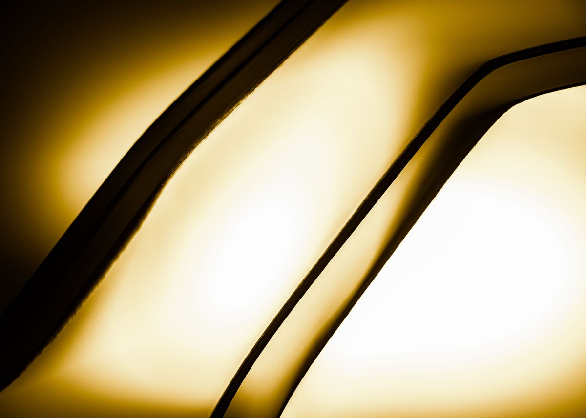 'Golden Rods' Poster, picture, metal print, paint by Nick Tait | Displate