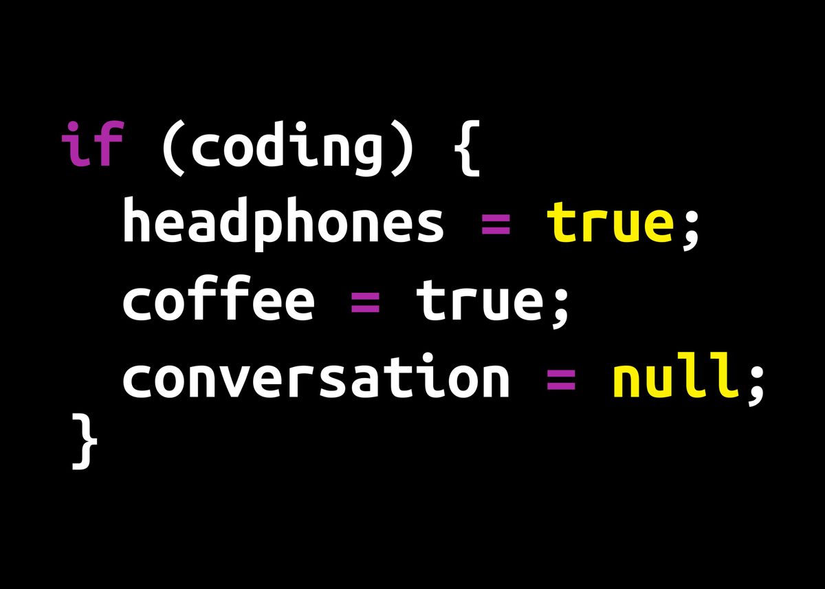 'Coding Joke Programmer' Poster by DesignatedDesigner | Displate