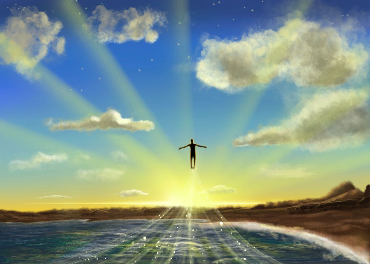 'Bright Freedom' Poster, picture, metal print, paint by XaviLizard Cruz ...