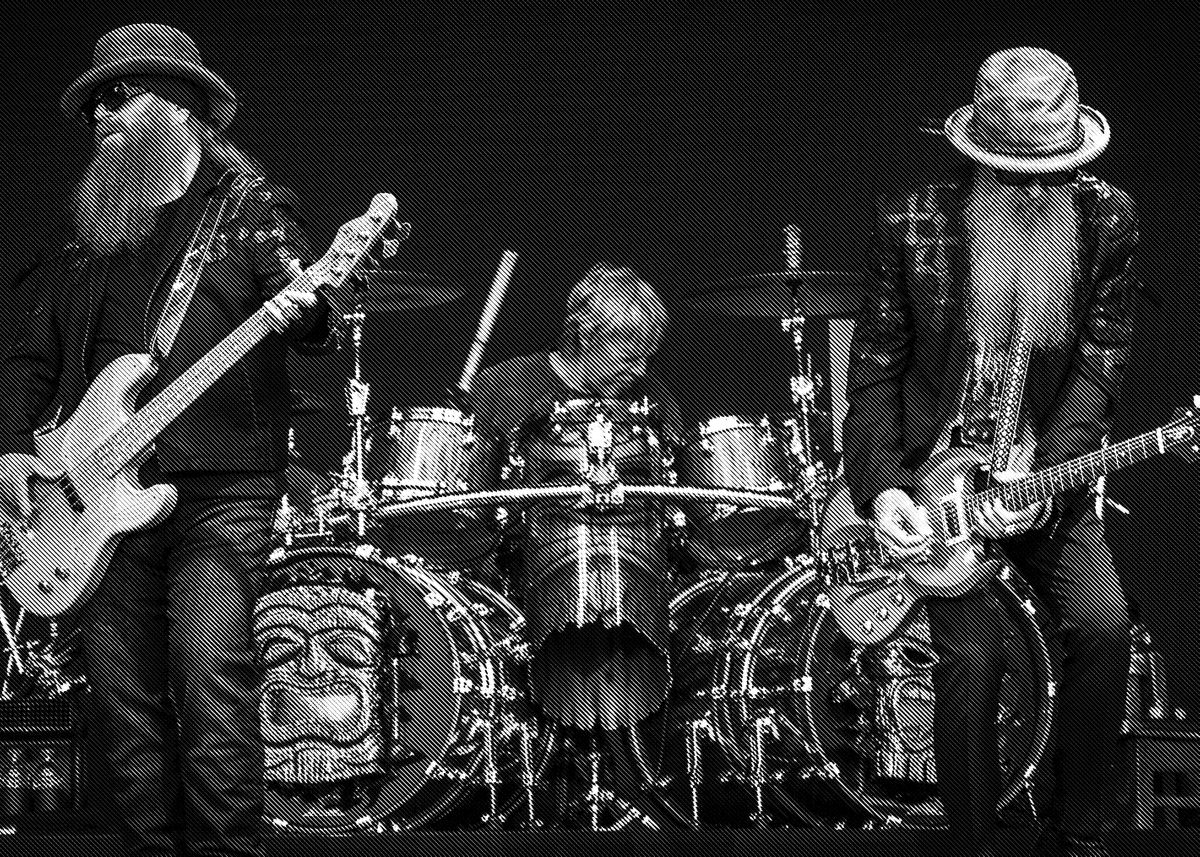 'zz top' Poster, picture, metal print, paint by Limited Edition Posters ...