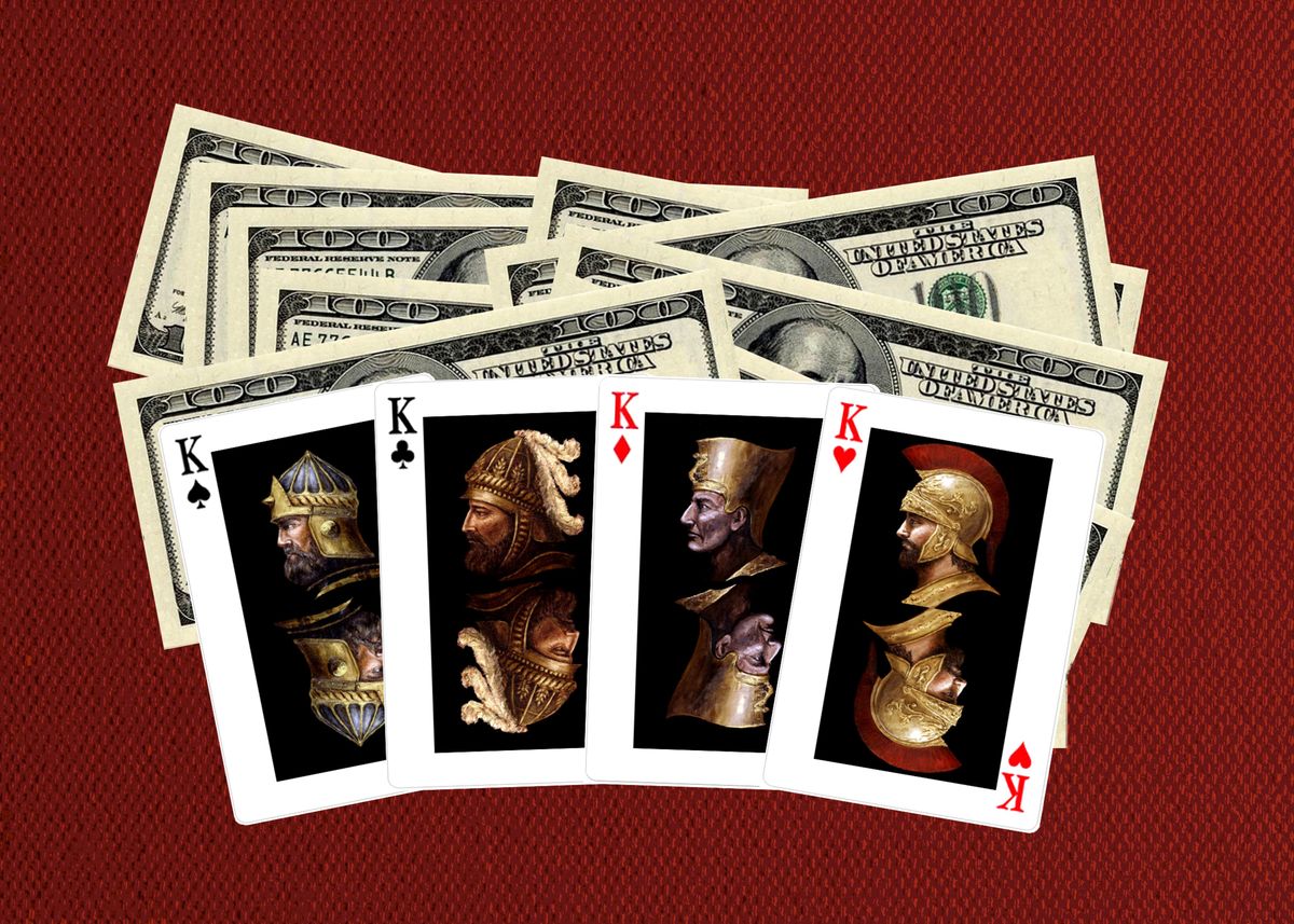 'Four Kings' Poster by Arturas Slapsys | Displate