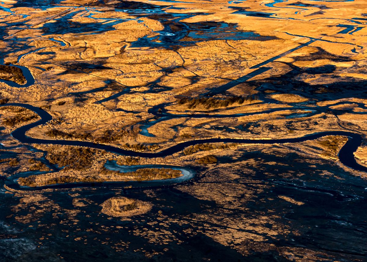 'Earth from above 9' Poster, picture, metal print, paint by Wiktor ...