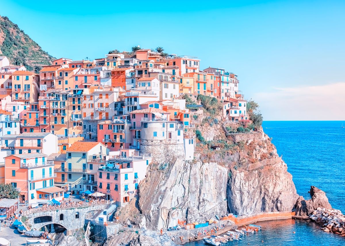 'Manarola ' Poster by Mango Art | Displate