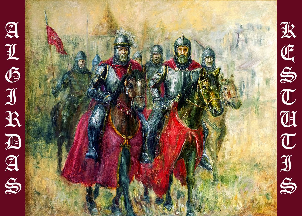 'Two Kings' Poster by Arturas Slapsys | Displate