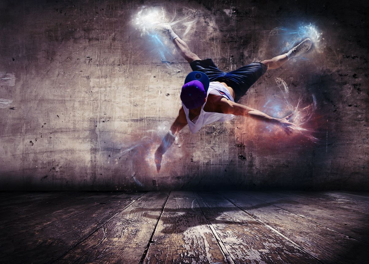 'Hip Hop streetwise' Poster by Stephen Bredenkamp | Displate