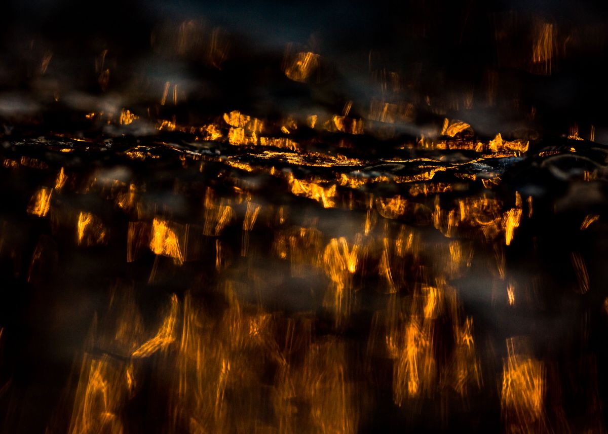 'Fire and ice ' Poster, picture, metal print, paint by Wiktor Borozdin ...