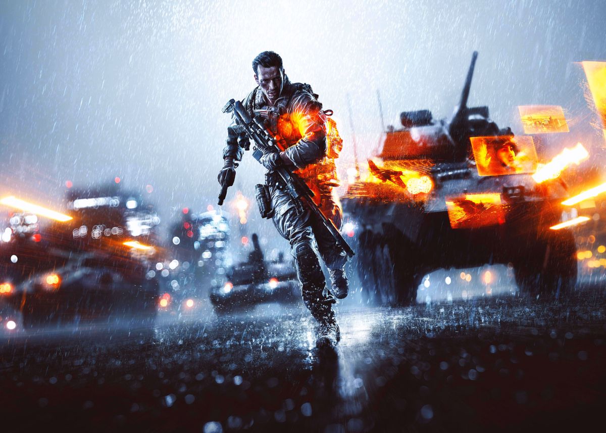 'Battlefield' Poster, picture, metal print, paint by CyberGeek | Displate