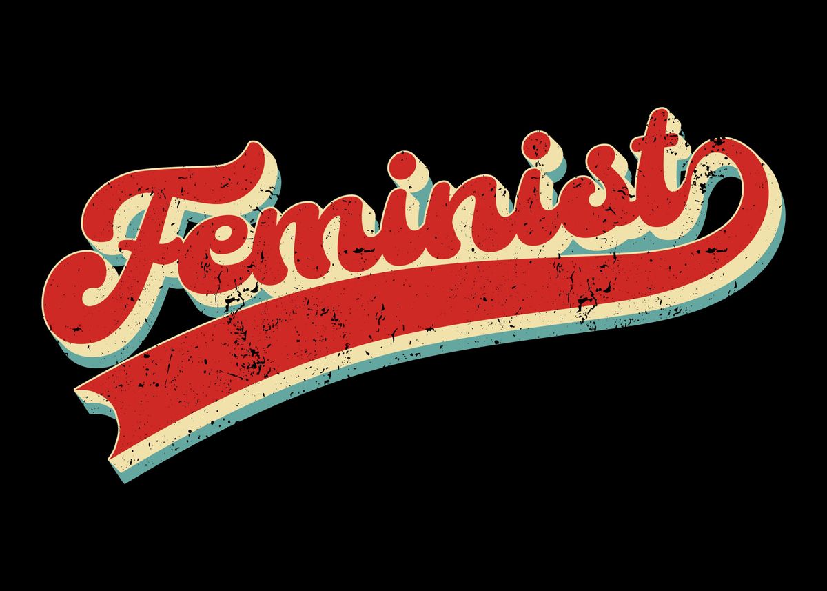 '70s Feminist Retro Vintage' Poster by Michael | Displate