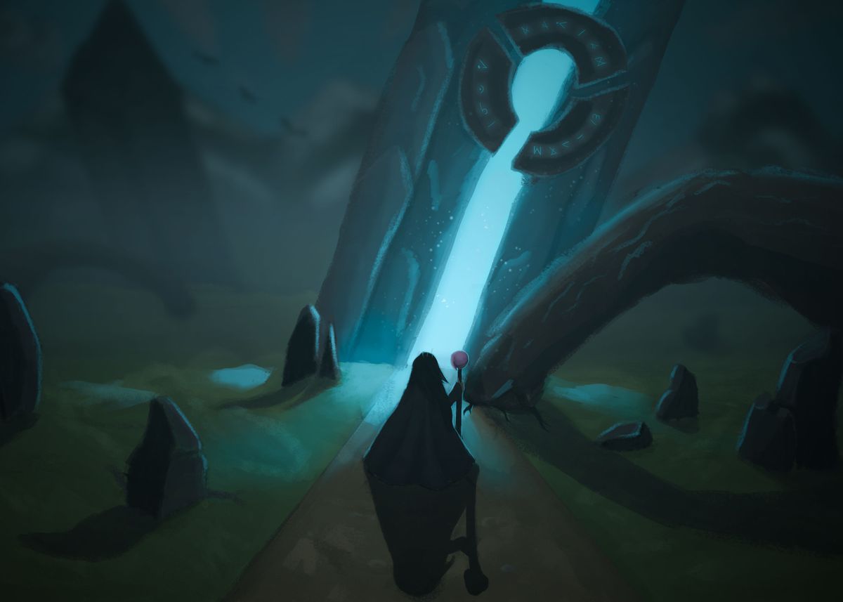 'Witch path' Poster by Dacian Neagu | Displate