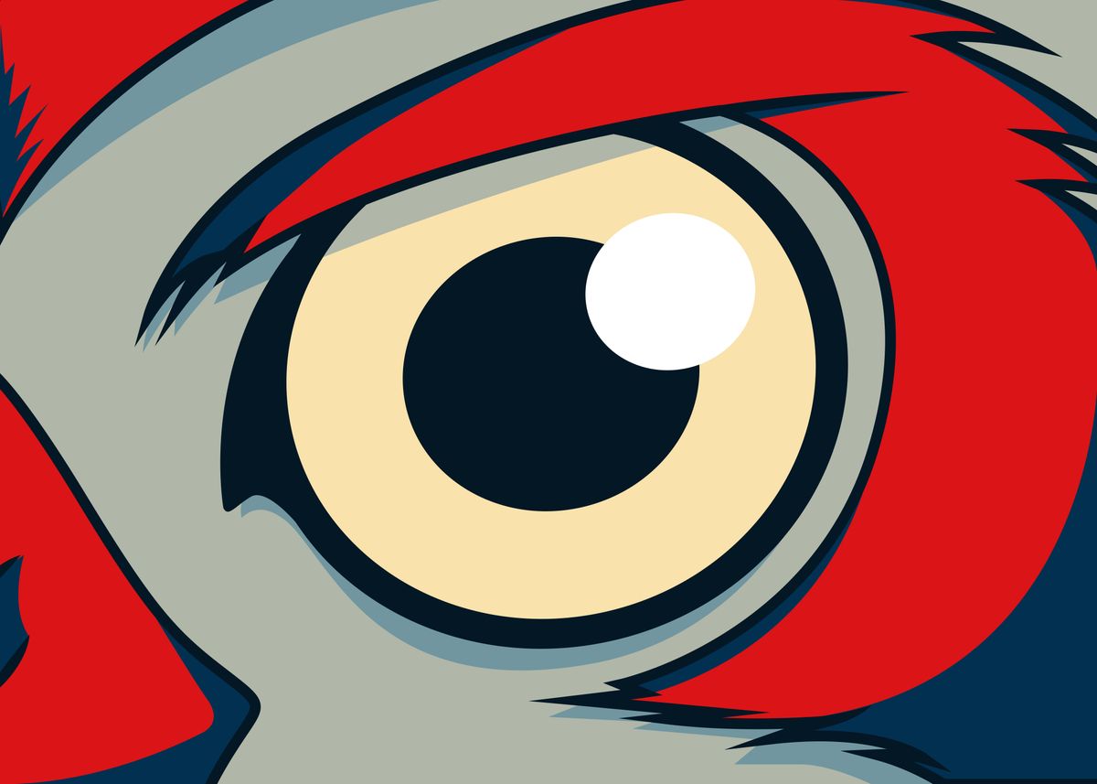 'Eagle Eye Focus ' Poster, picture, metal print, paint by Viability ...