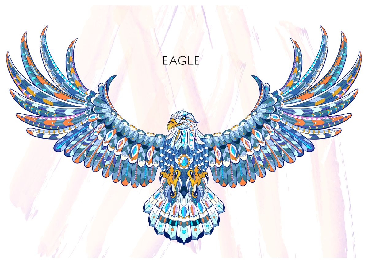 'Eagle' Poster by Aliyah Aubrey | Displate