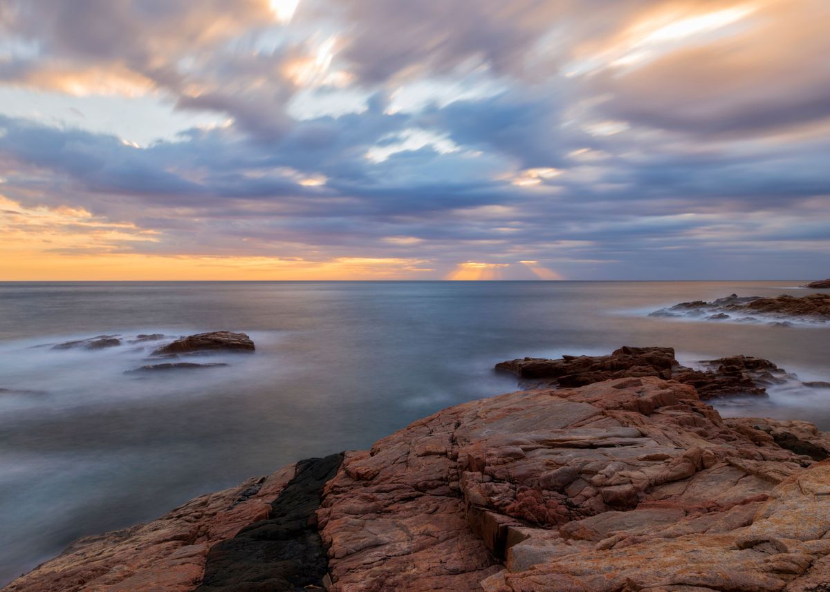 'The coast of Begur' Poster, picture, metal print, paint by Vicen ...