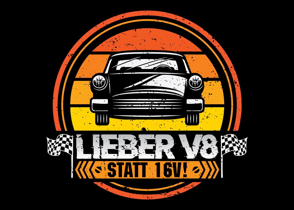 'Auto Tuner Tuning Car' Poster, picture, metal print, paint by ...