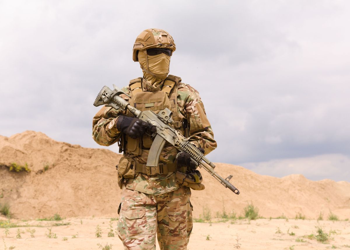 'Army soldier' Poster, picture, metal print, paint by Getmilitaryphotos ...