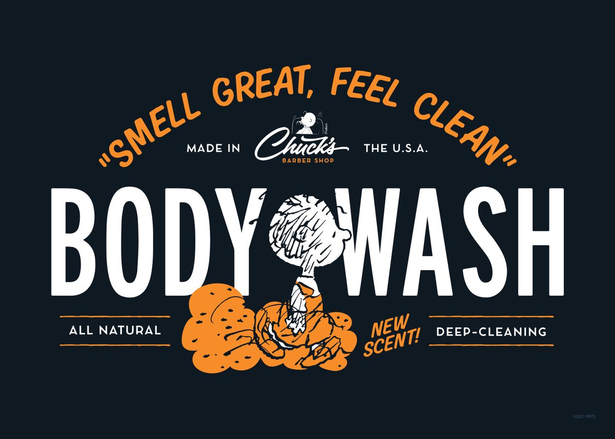 'Bodywash' Poster, picture, metal print, paint by Peanuts | Displate
