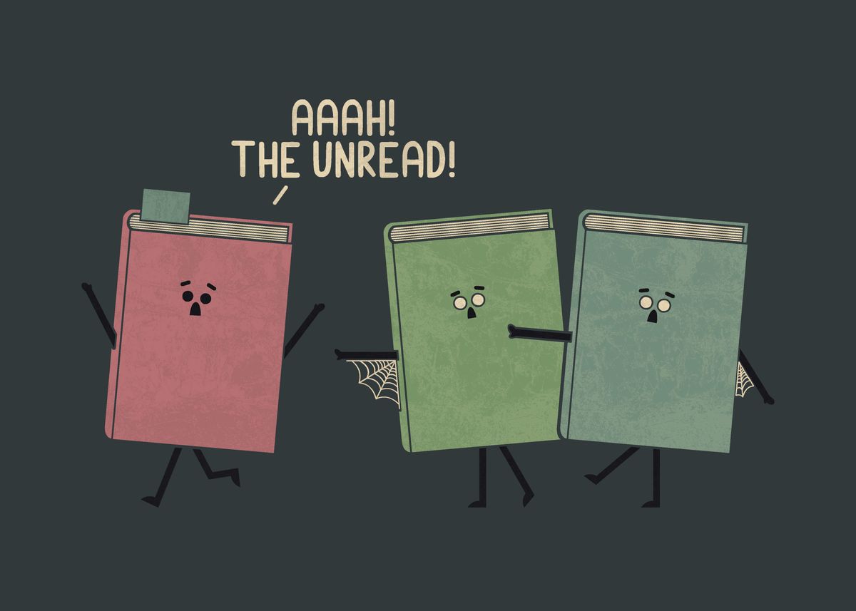 'The Unread' Poster by Teo Zirinis | Displate