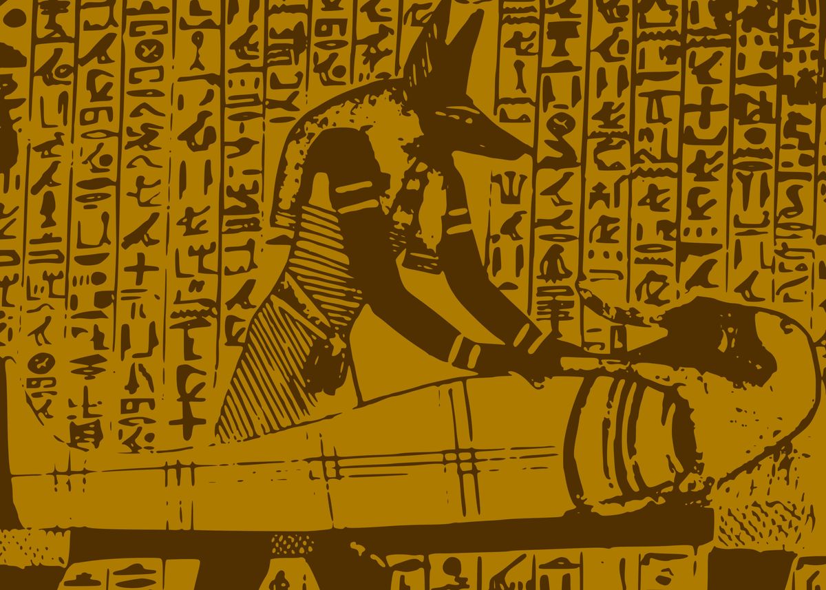 'Anubis' Poster by MintInvestmentsLLC | Displate