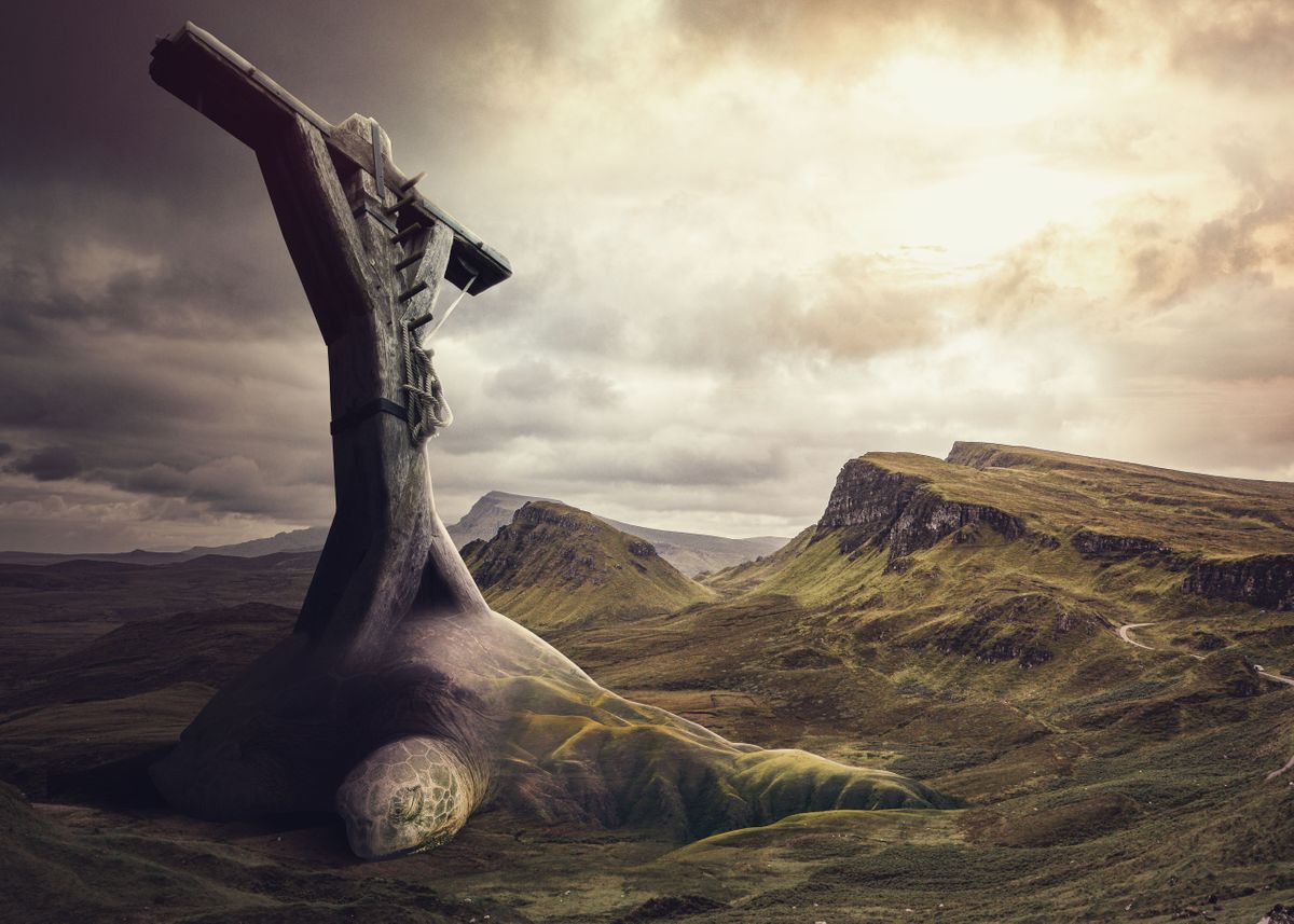 'Earth Day 2' Poster, picture, metal print, paint by Patryk ...