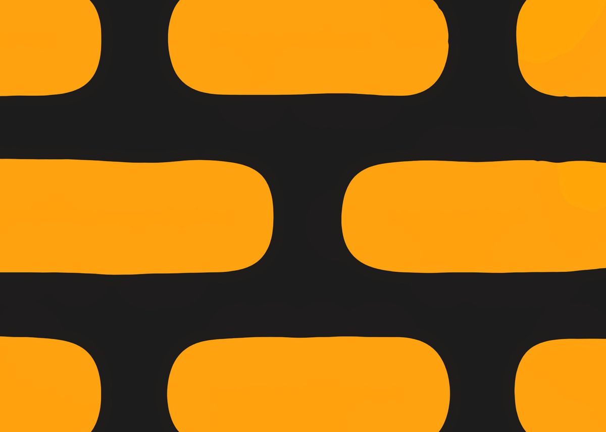 'Brick' Poster, picture, metal print, paint by Crowded Cave | Displate