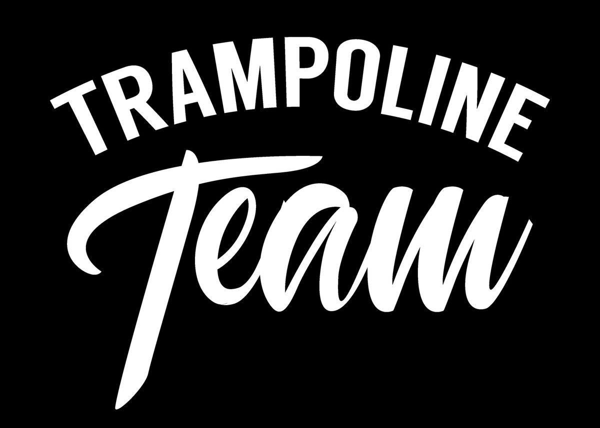 'Trampoline Team' Poster, picture, metal print, paint by dr3designs ...
