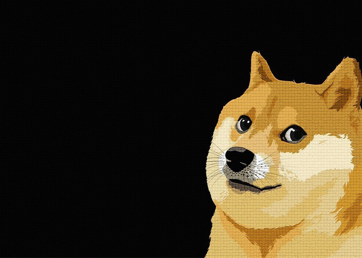 'doge' Poster, picture, metal print, paint by fathar art | Displate