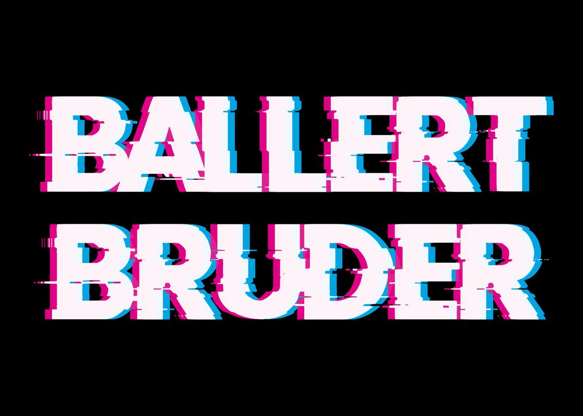 'Hardtekk German Techno' Poster by Sebastian Wünsche | Displate