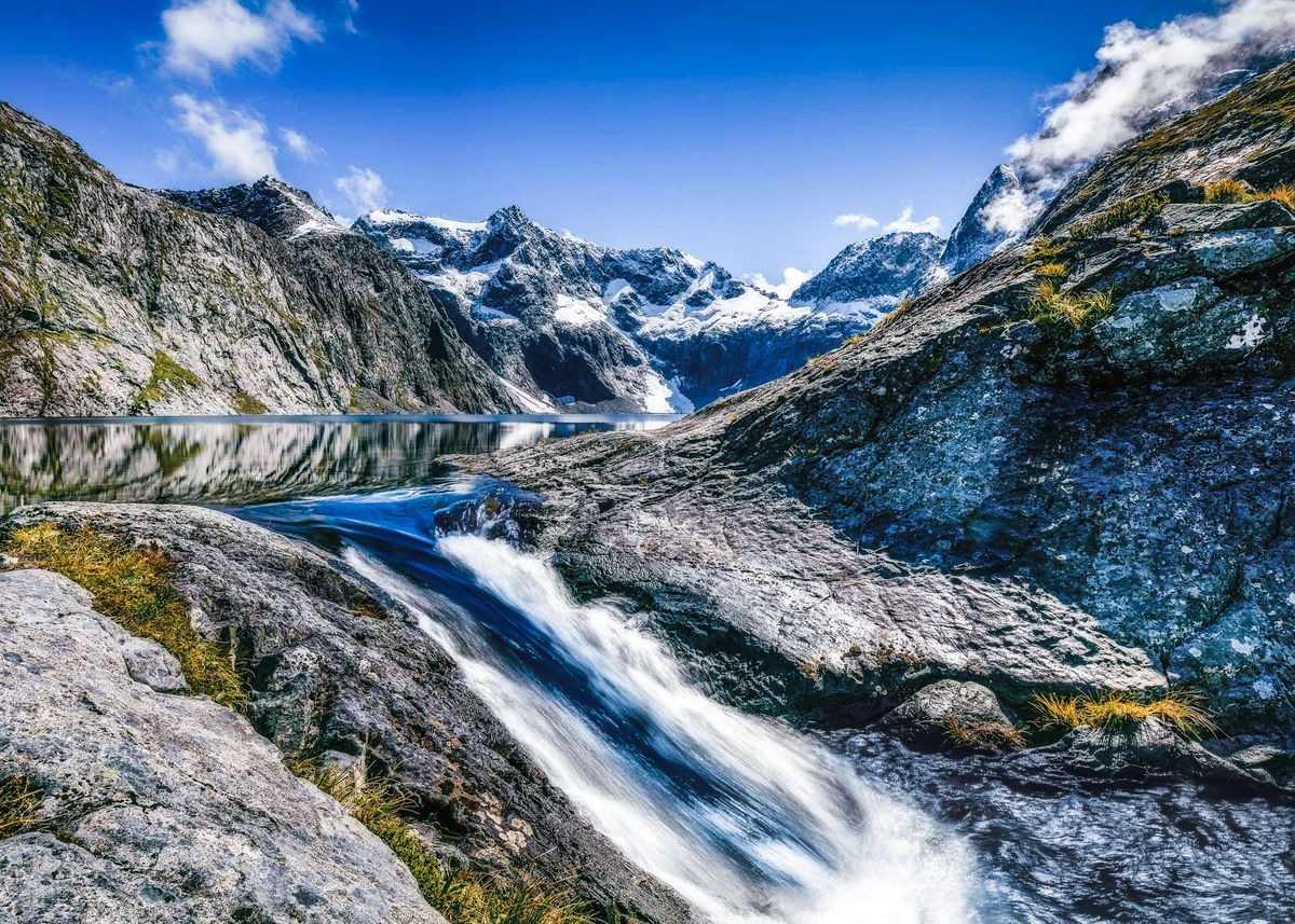 'Highlands' Poster, picture, metal print, paint by Conceptual ...