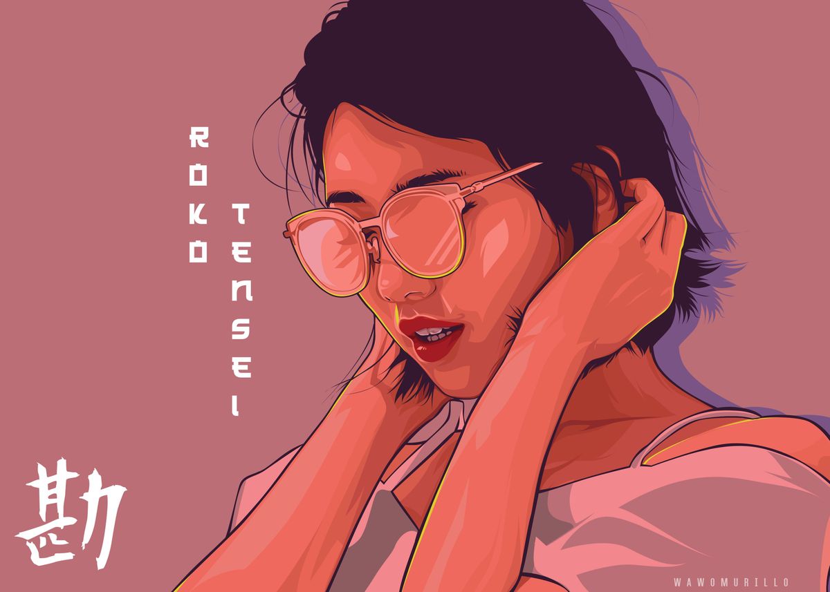 'Roko Tensie' Poster by Wawo Murillo | Displate