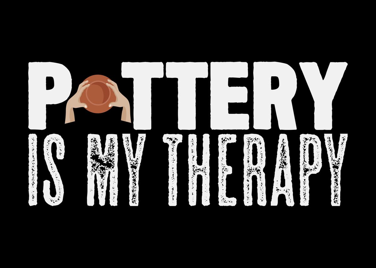 'Pottery Joke Ceramics Clay' Poster, picture, metal print, paint by ...