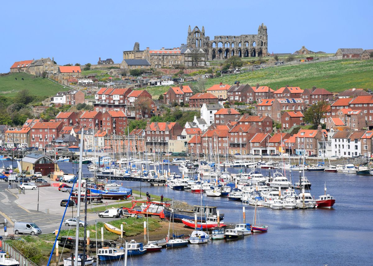 'Whitby' Poster, picture, metal print, paint by Mike Pratt | Displate