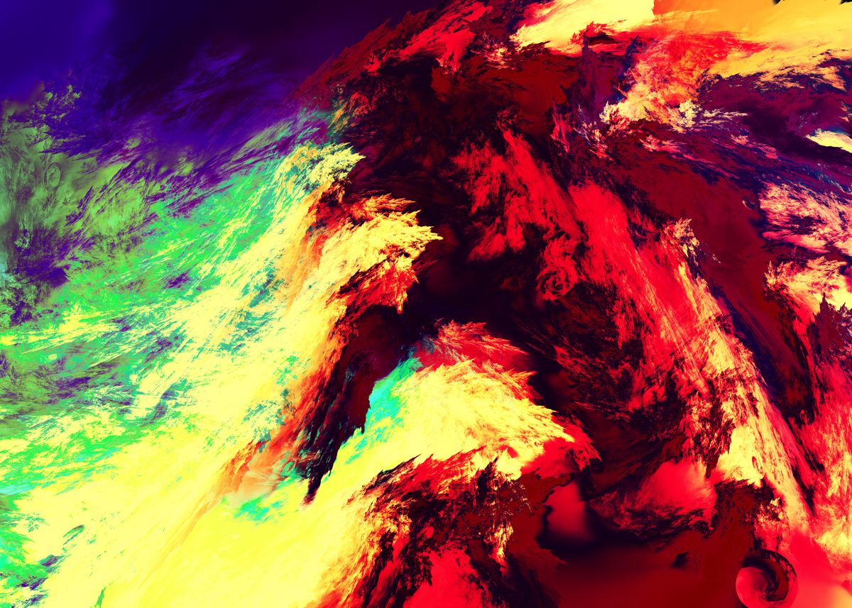 'Monstrous' Poster by Jasper de Brouwer | Displate