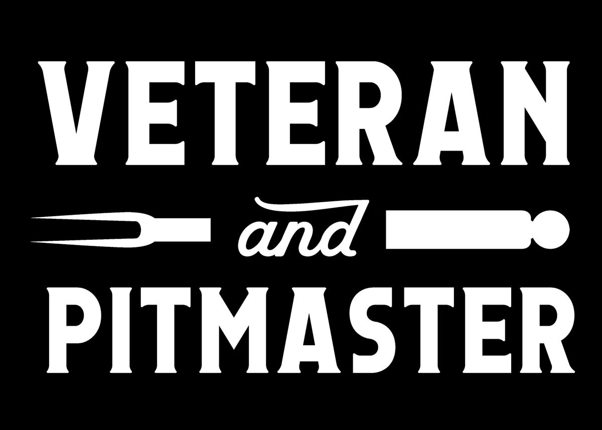 'Veteran And Pitmaster' Poster, picture, metal print, paint by ...
