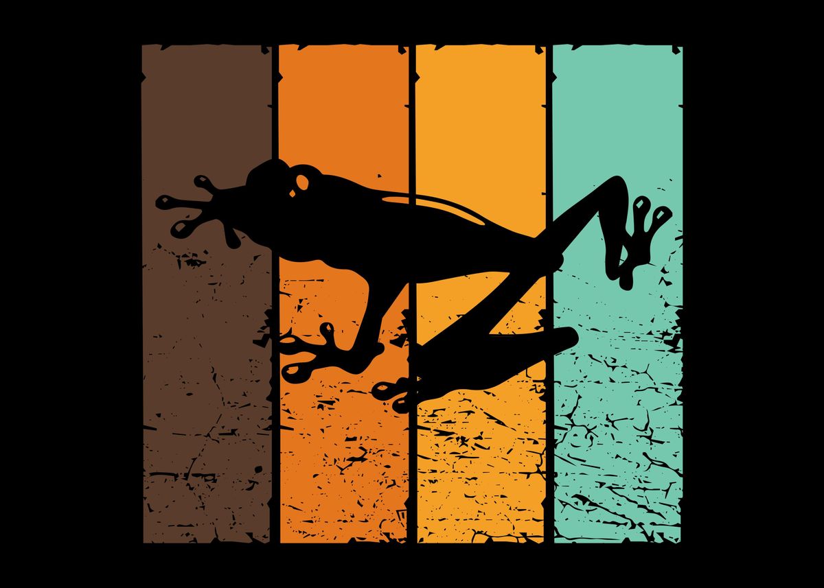 'Vintage Toad Toads Frog' Poster by DesignatedDesigner | Displate